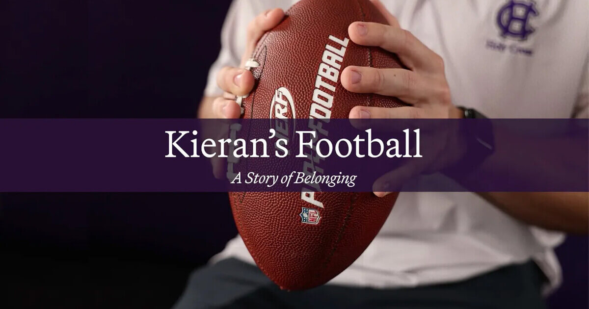 Kieran's Football | Holy Cross Magazine