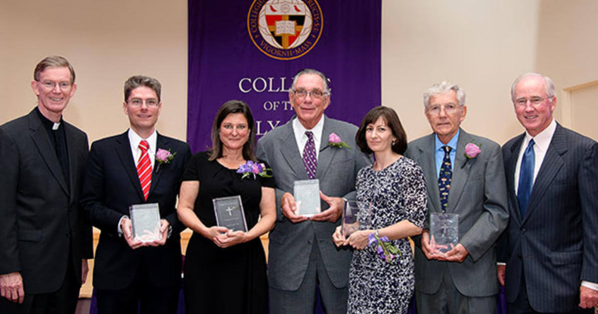 Photo Gallery: Distinguished Alumni Visit Holy Cross and Students Get ...