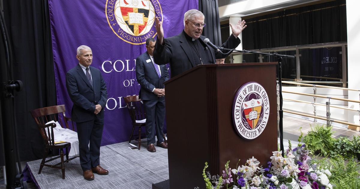 Fr. Jim Hayes, S.J., '72 Blessing: Anthony Fauci Dedication Ceremony ...