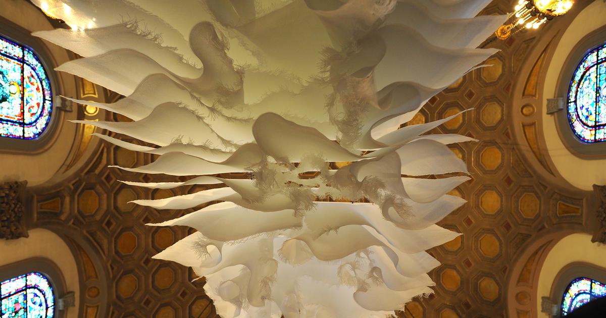 "Floating sculpture at Holy Cross chapel meant to inspire" | Holy Cross ...